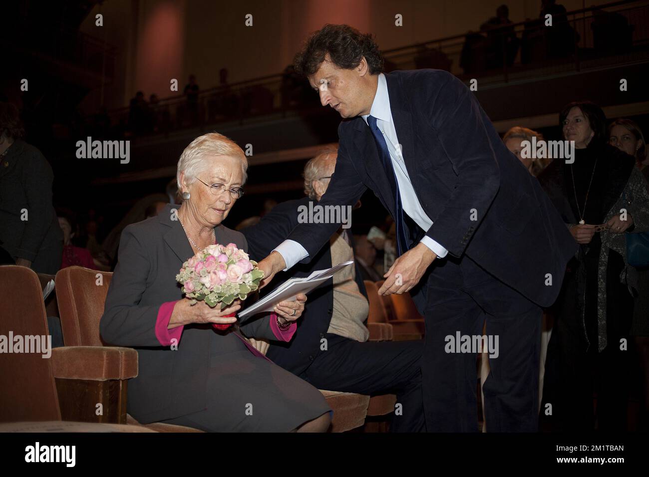 20131130 - BRUSSELS, BELGIUM: a concert at the Flagey hall in Brussels ...