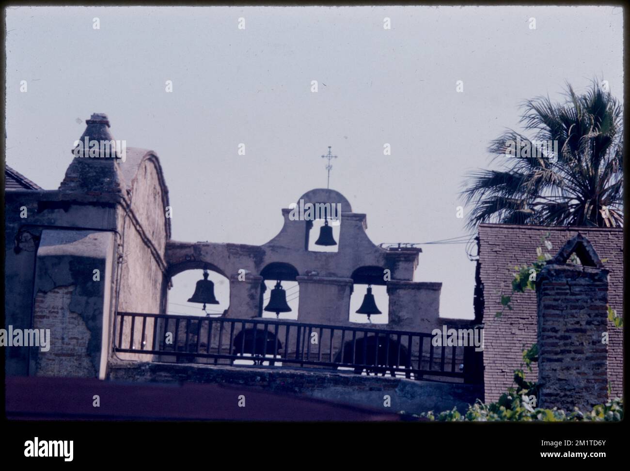 Bell tower, Mission San Gabriel Arcangel , Mission churches, Bell ...