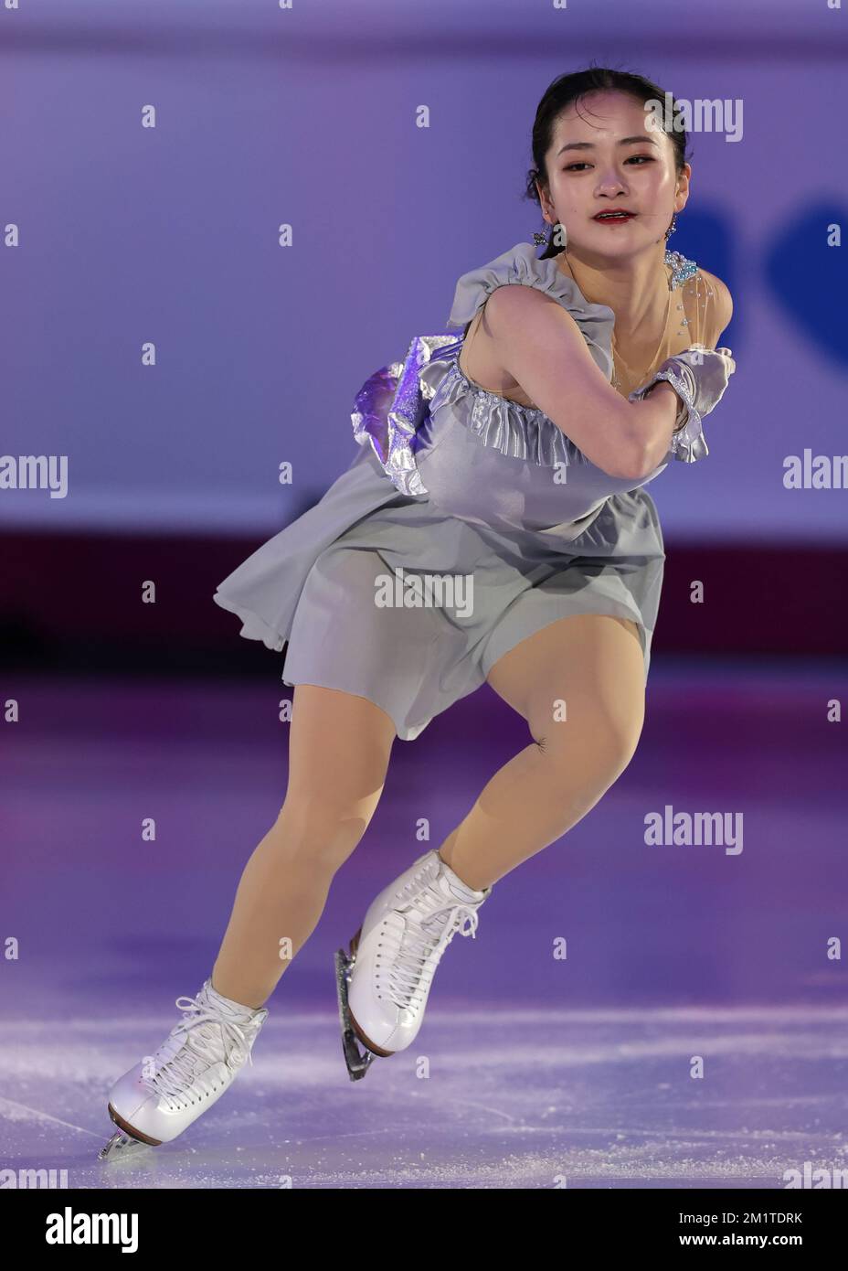 Turin, Italy, 11th December 2022. Rinka Watanabe of Japan performs ...