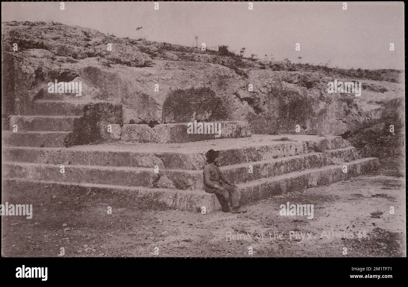 Bema of the Pnyx. Athens , Archaeological sites, Stages Platforms ...