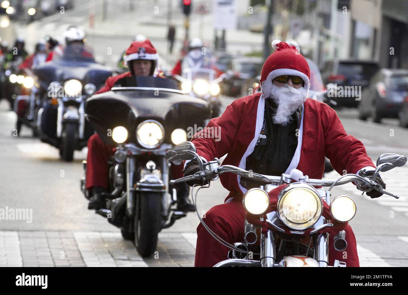 20131229 - BRUSSELS, BELGIUM: Illustration picture shows Harley ...