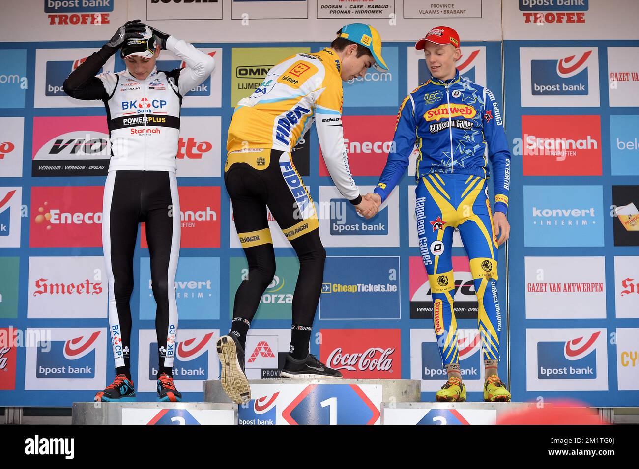 20140101 - BAAL, BELGIUM: Dutch Mathieu Van Der Poel, Belgian Wout Van ...