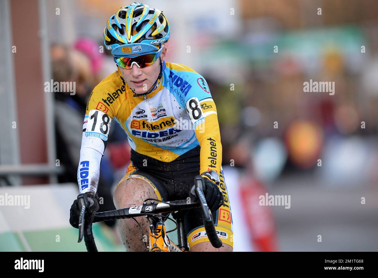 20131229 - DIEGEM, BELGIUM: Czech Pavla Havlikova crosses the finish ...