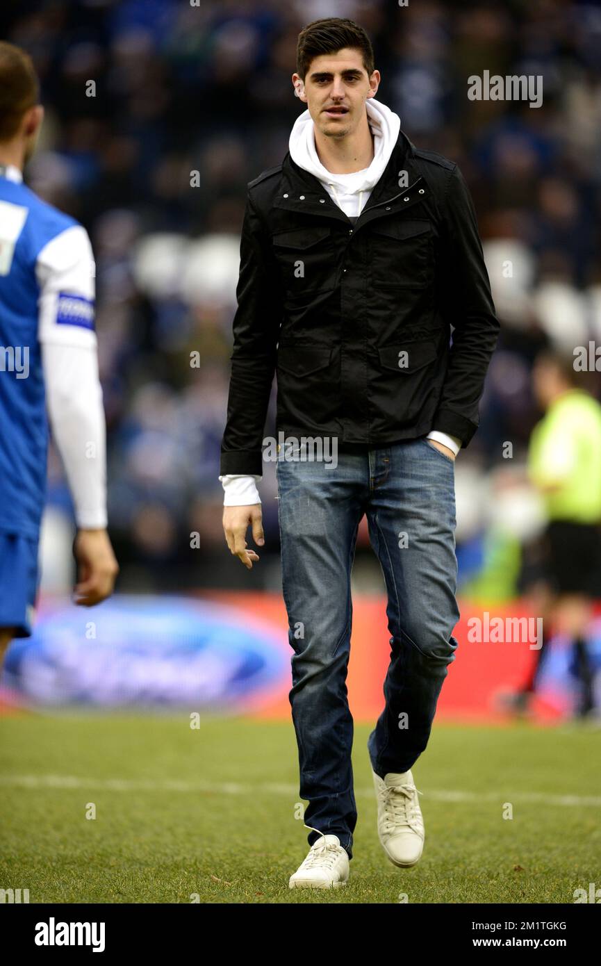 Thibaut courtois genk hi-res stock photography and images - Alamy