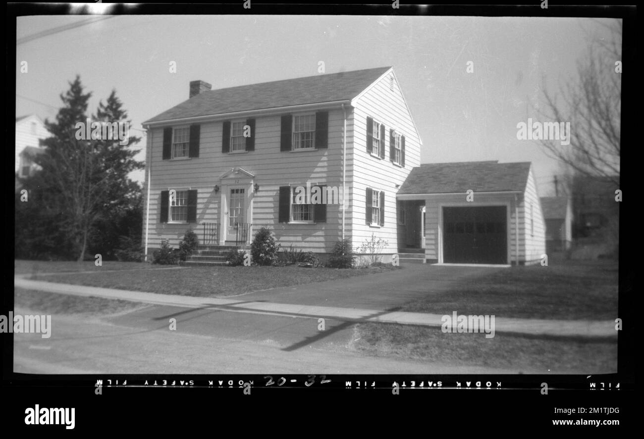 Bennington Street #32 , Houses. Needham Building Collection Stock Photo ...
