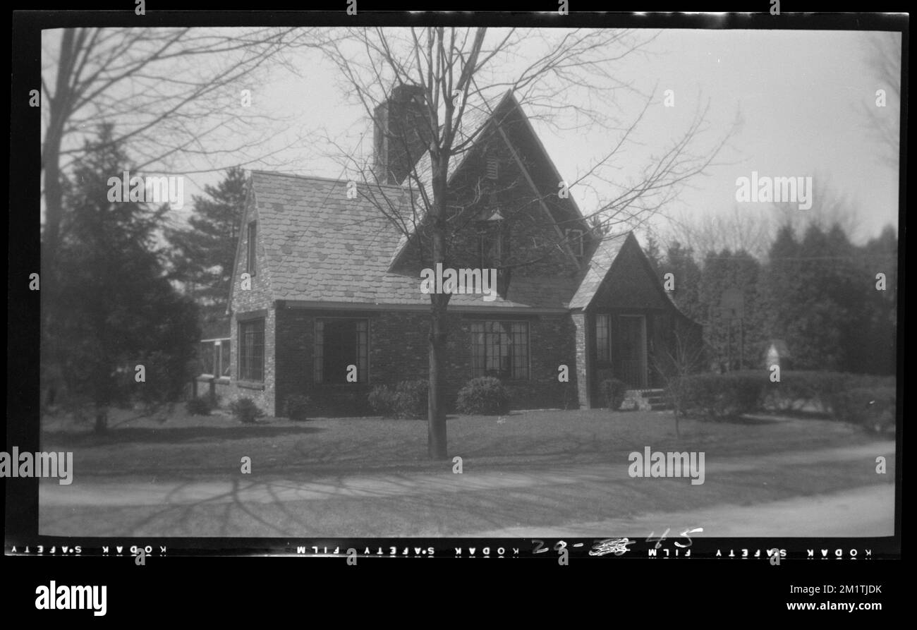 Bennington Street #45 , Houses. Needham Building Collection Stock Photo ...