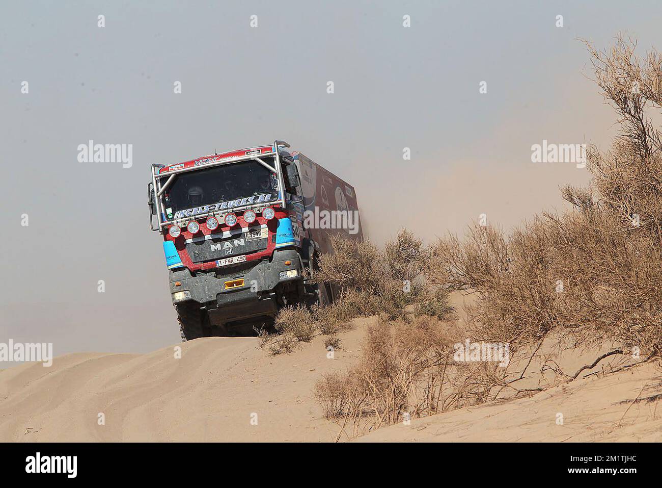 Rallye truck man hi-res stock photography and images - Alamy