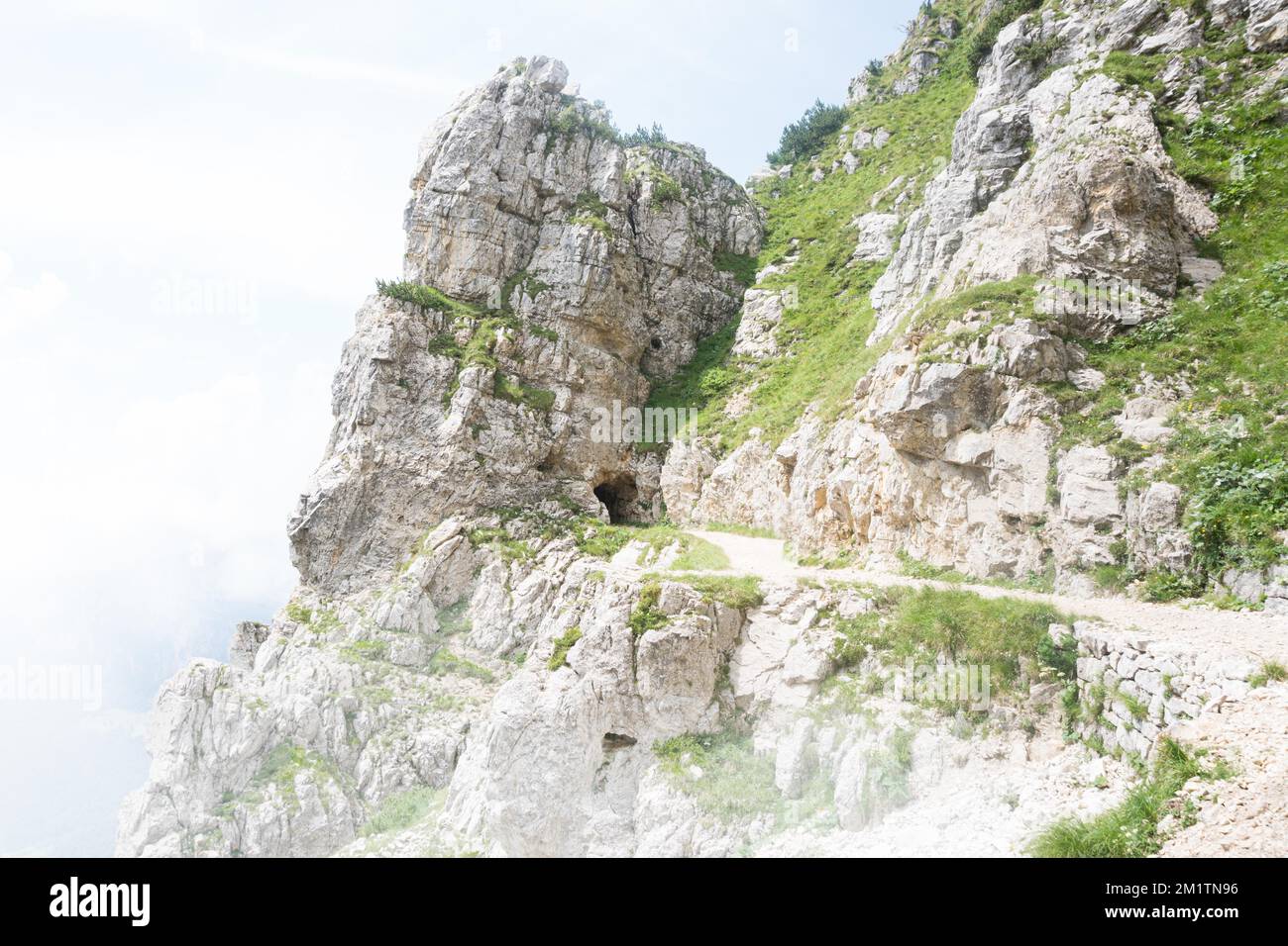 The road of the 52 tunnels is a military mule track built during the ...