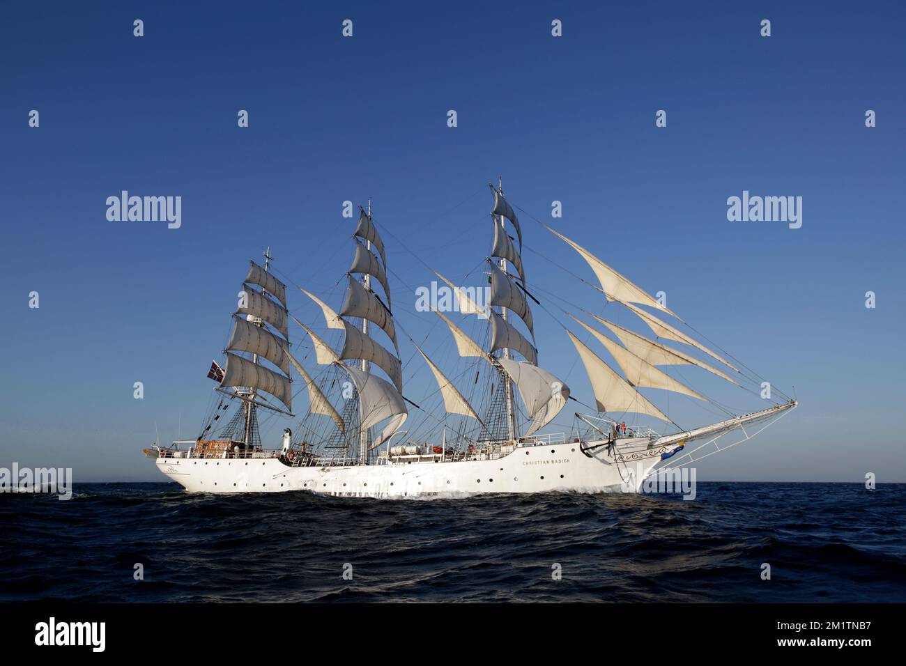 Norwegian tall ship Christian Radich, Lisbon, 2016 Stock Photo - Alamy