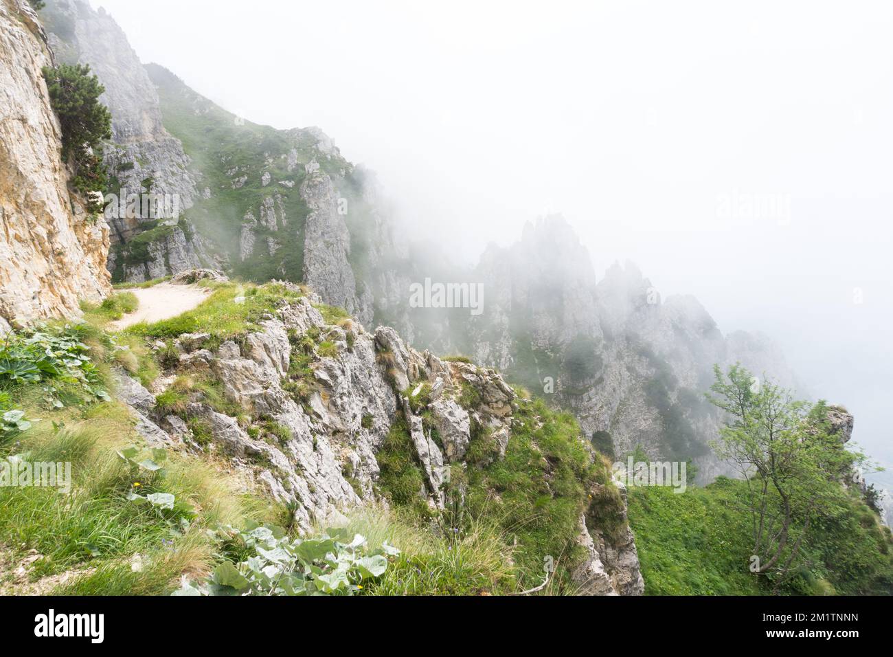 The road of the 52 tunnels is a military mule track built during the ...
