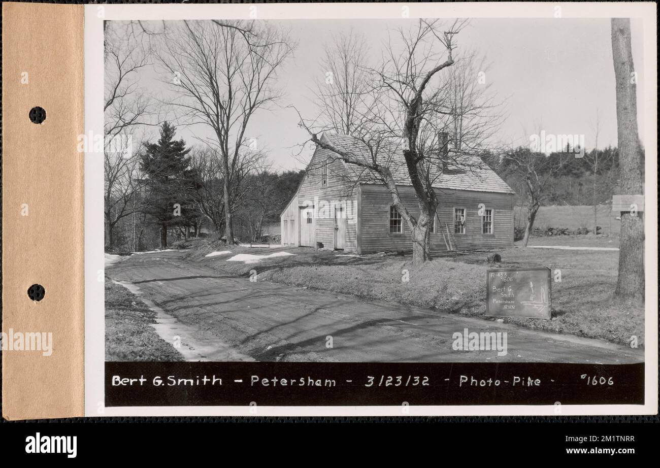 Bert G. Smith, shop, Petersham, Mass., Mar. 23, 1932 : Parcel no. 453 ...