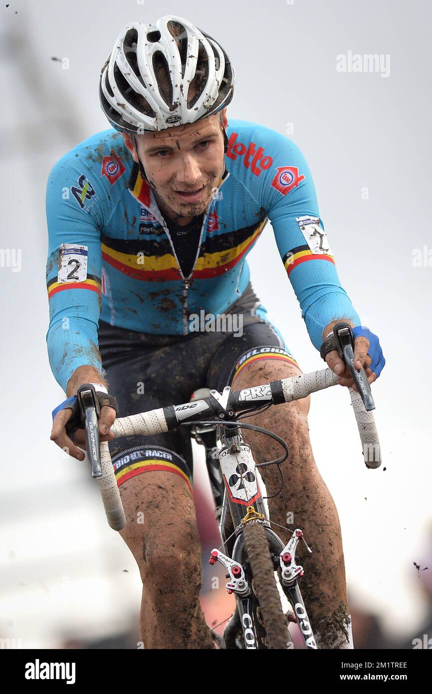 20140202 - HOOGERHEIDE, NETHERLANDS: Belgian Niels Albert pictured in ...