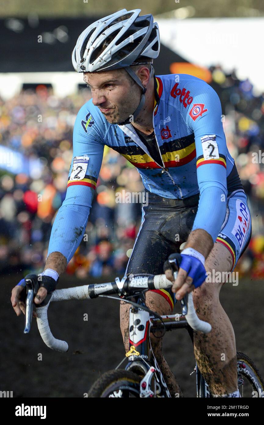 20140202 - HOOGERHEIDE, NETHERLANDS: Belgian Niels Albert pictured in ...