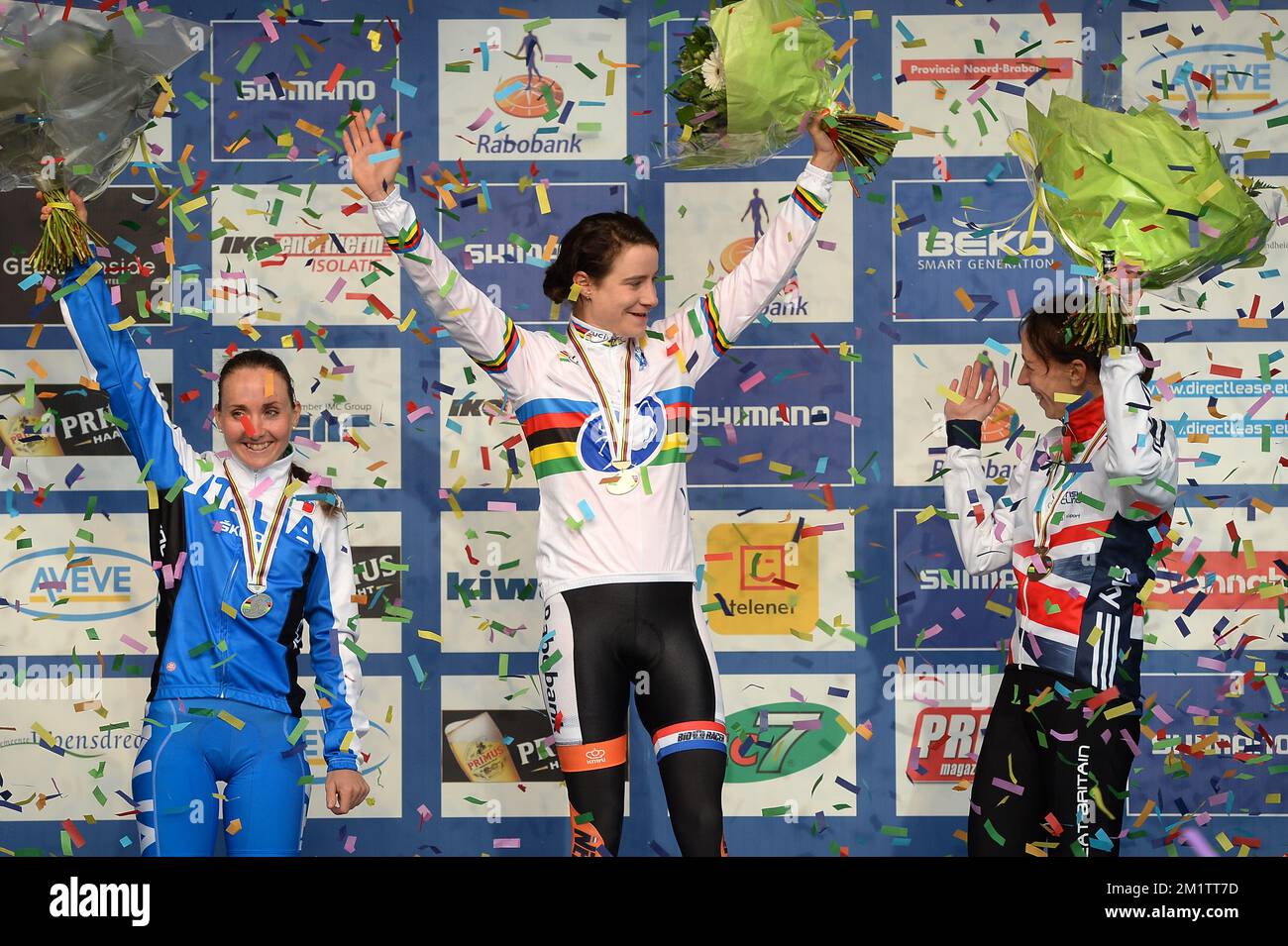 20140201 - HOOGERHEIDE, NETHERLANDS: Italian Eva Lechner, Dutch ...