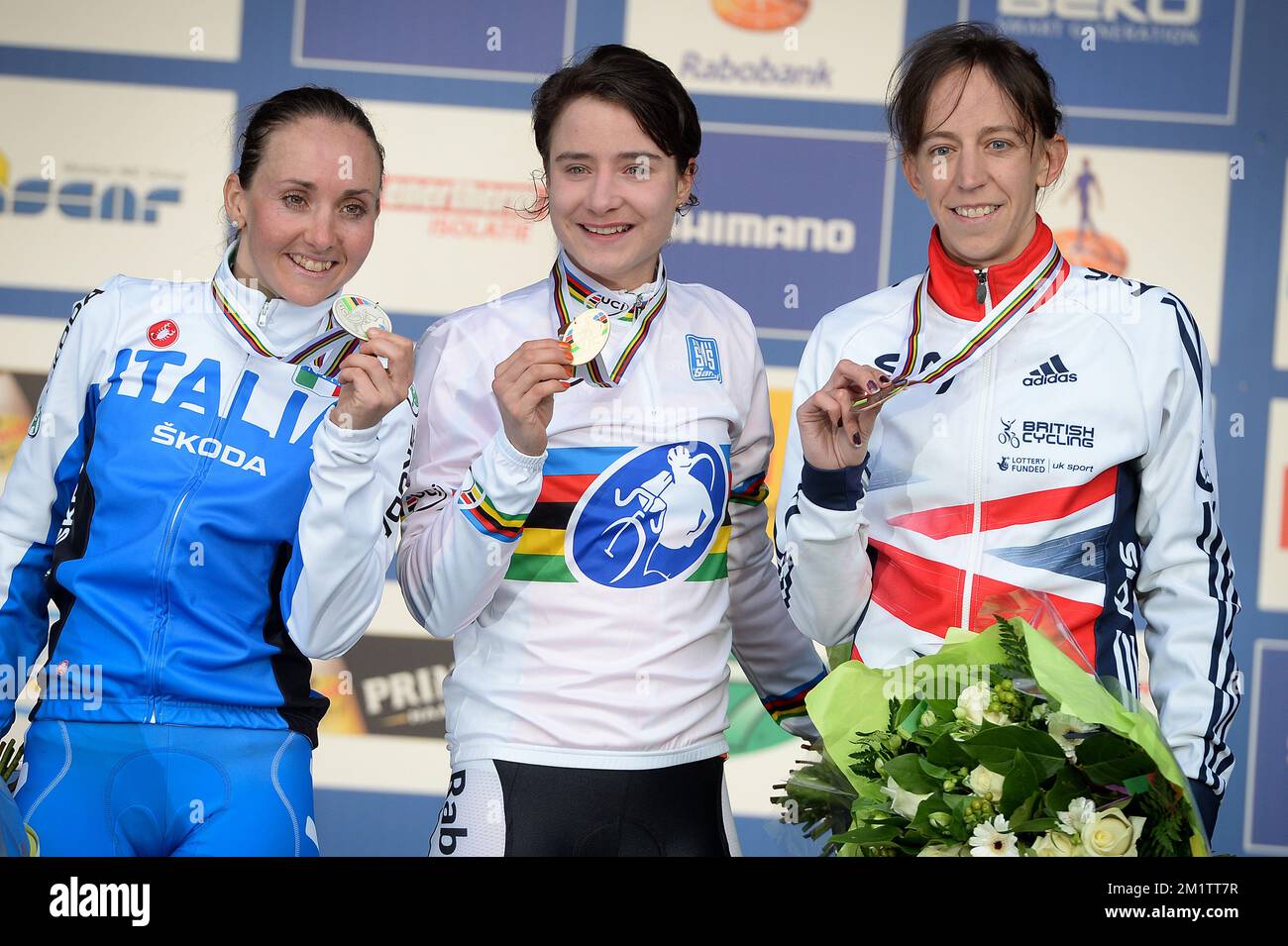 20140201 - HOOGERHEIDE, NETHERLANDS: Italian Eva Lechner, Dutch ...