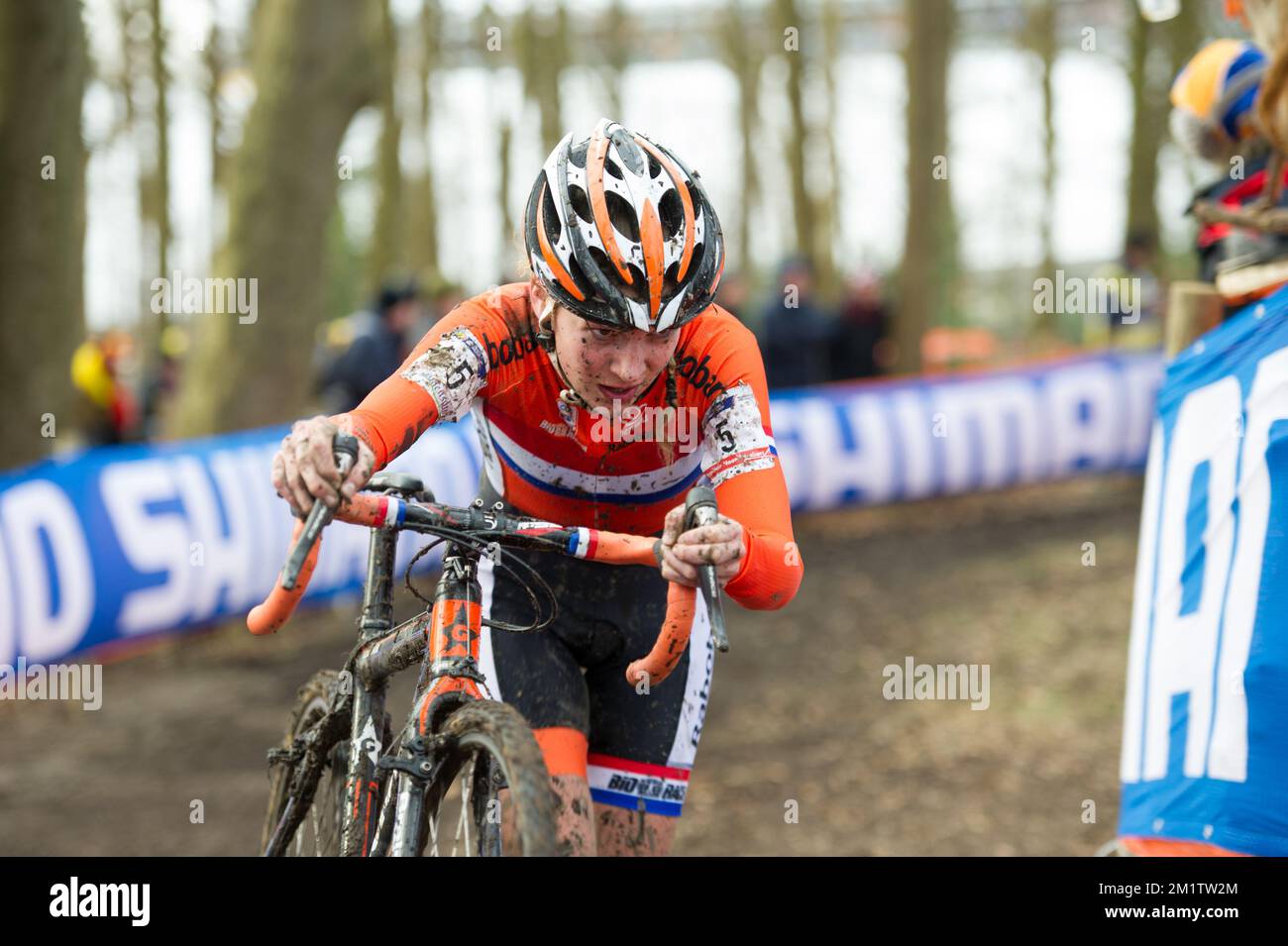 20140201 / HOOGERHEIDE/ This picture shows Yara Kastelijn at the World ...