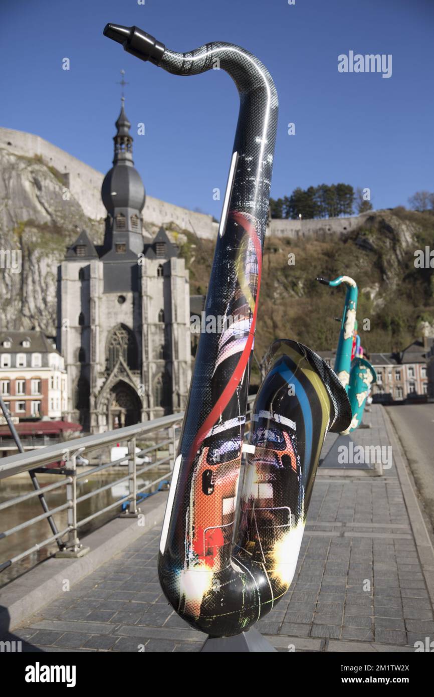 20140205 - BELGIUM, DINANT: Adolphe Sax was a Belgian musical ...