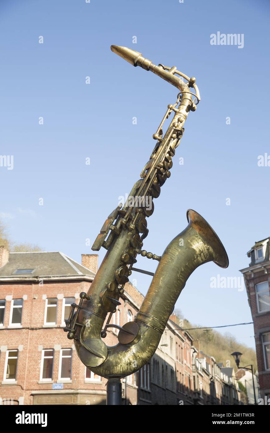 20140205 - BELGIUM, DINANT: Adolphe Sax was a Belgian musical ...