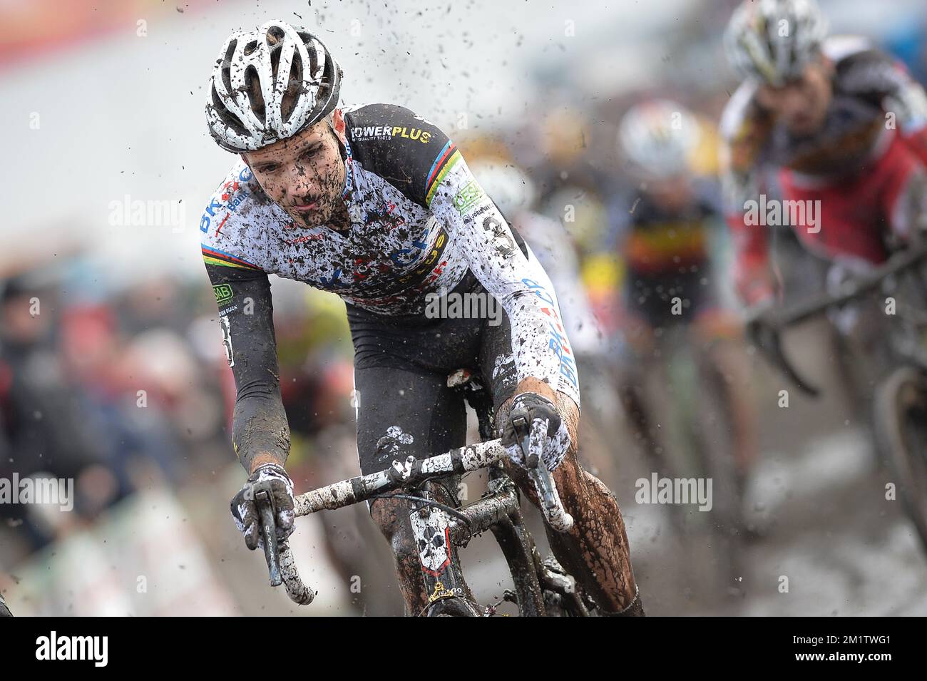 20140209 - HOOGSTRATEN, BELGIUM: Belgian Niels Albert pictured in ...