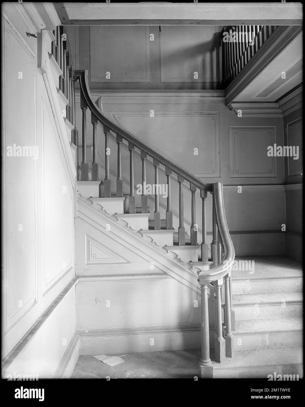 Beverly, 115 Cabot Street, George Cabot house, interior detail ...