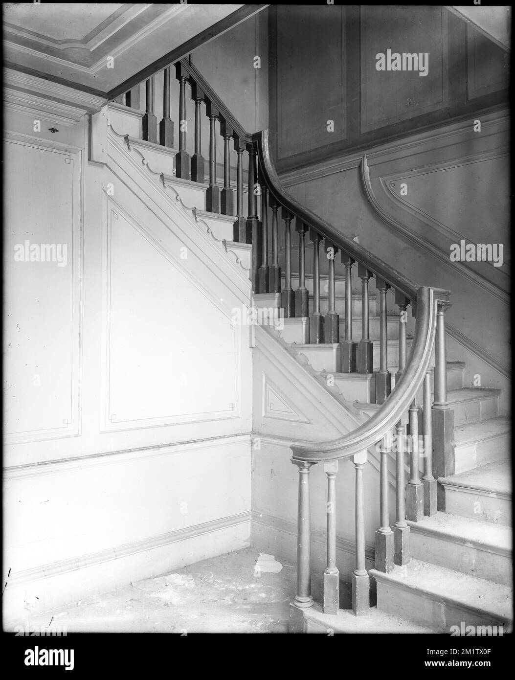 Beverly, 115 Cabot Street, George Cabot house, interior detail ...