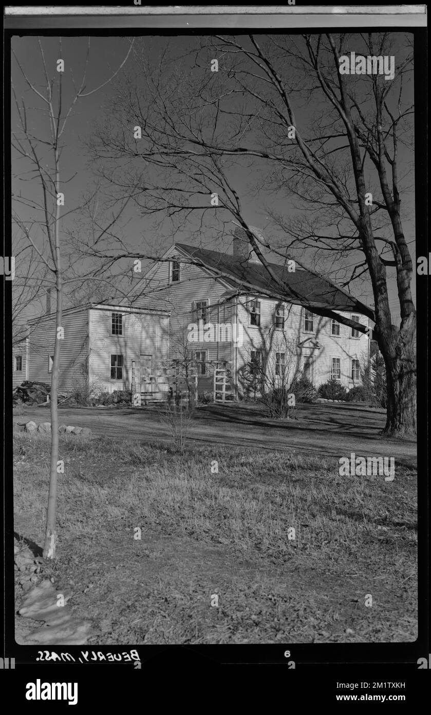 Beverly, house exterior , Architecture, Dwellings. Samuel Chamberlain ...
