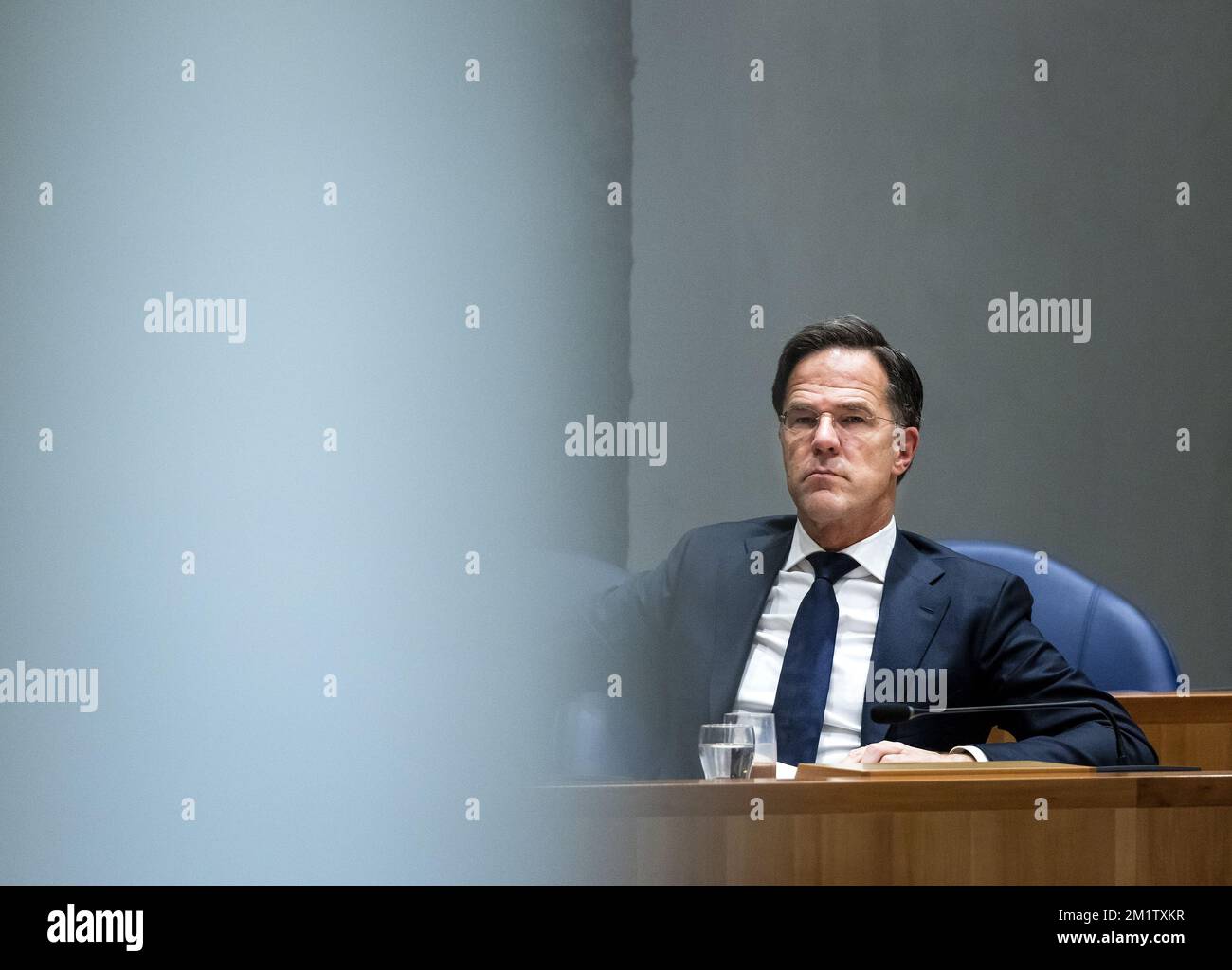 THE HAGUE - Prime Minister Mark Rutte in the House of Representatives ...