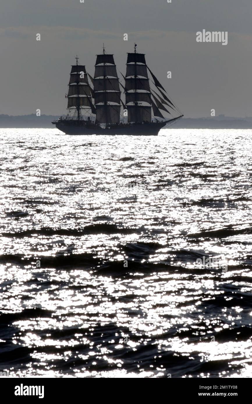 Norwegian tall ship Christian Radich, Sunderland, 2018 Stock Photo - Alamy