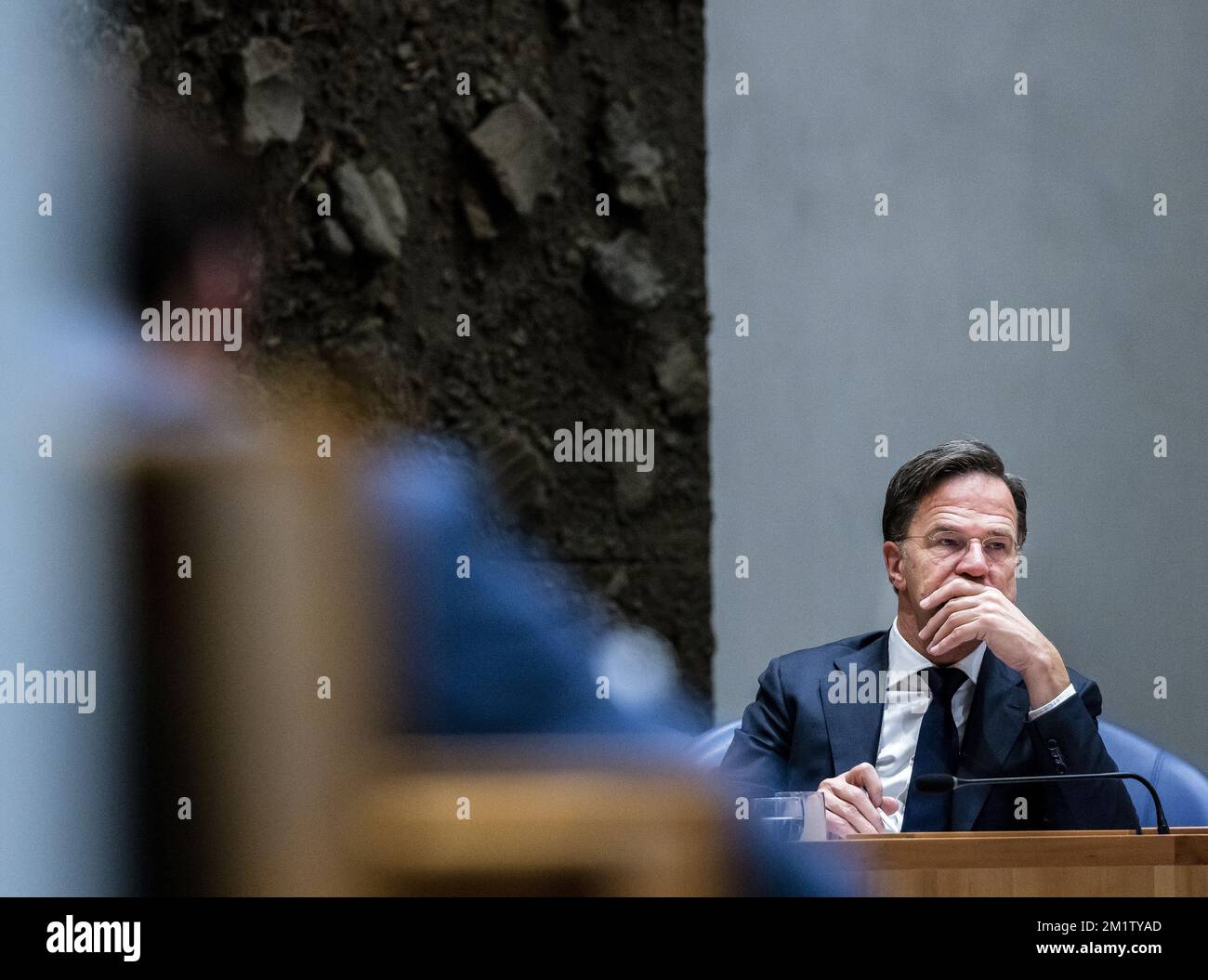 THE HAGUE - Prime Minister Mark Rutte in the House of Representatives ...