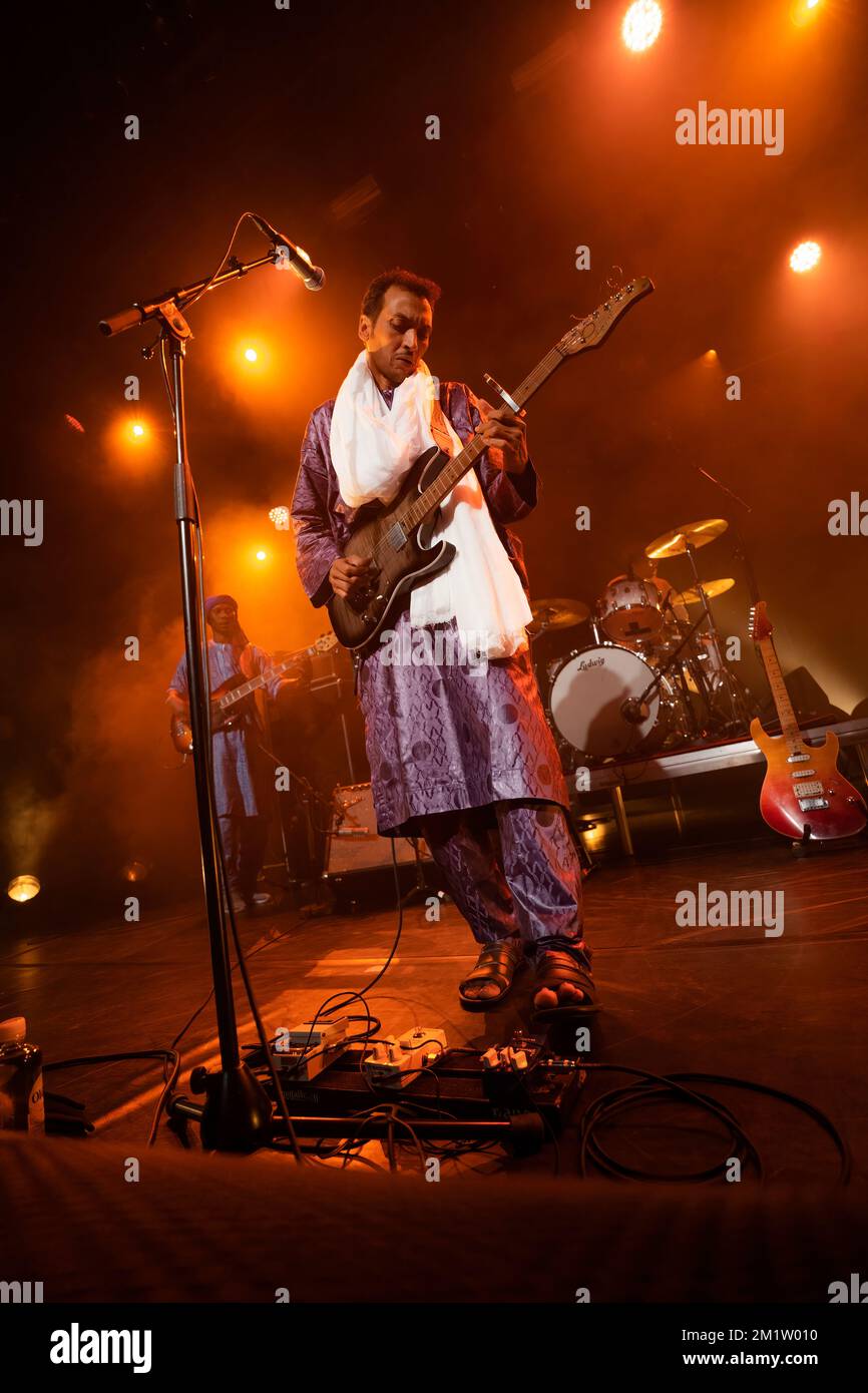 Bergen, Norway. 03rd, November 2022. Tuareg singer, songwriter and ...