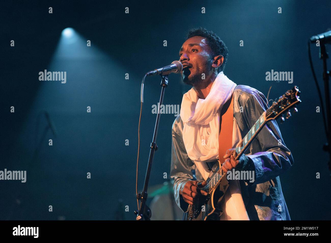Bergen, Norway. 03rd, November 2022. Tuareg singer, songwriter and ...