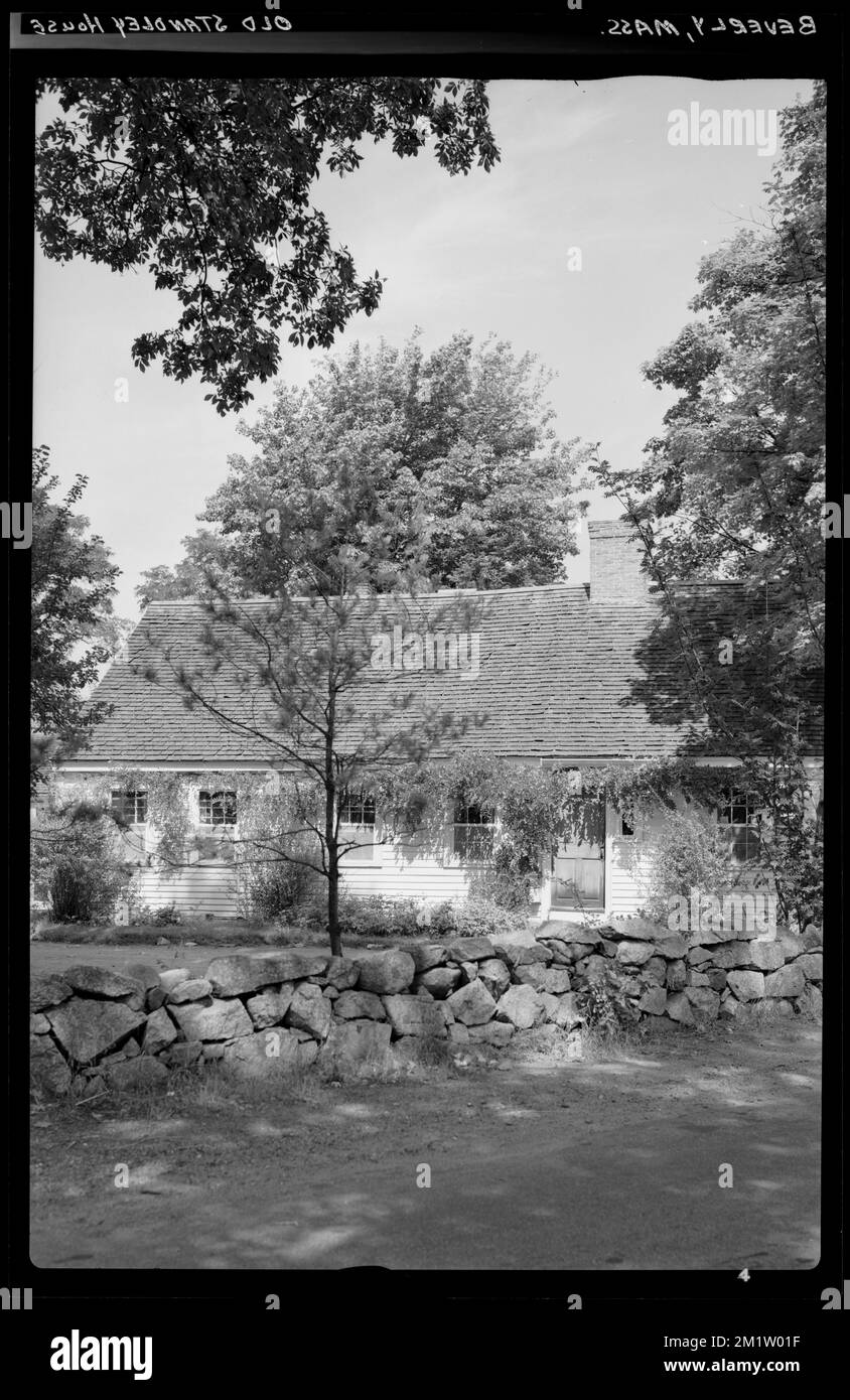 Beverly, Old Standley House , Architecture, Dwellings, Stone walls ...