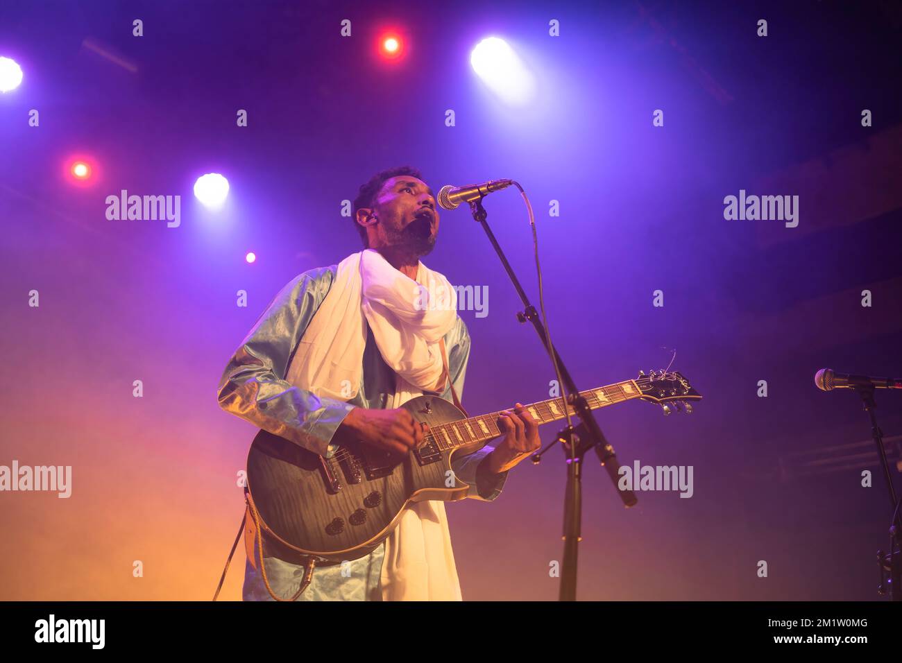 Bergen, Norway. 03rd, November 2022. Tuareg singer, songwriter and ...