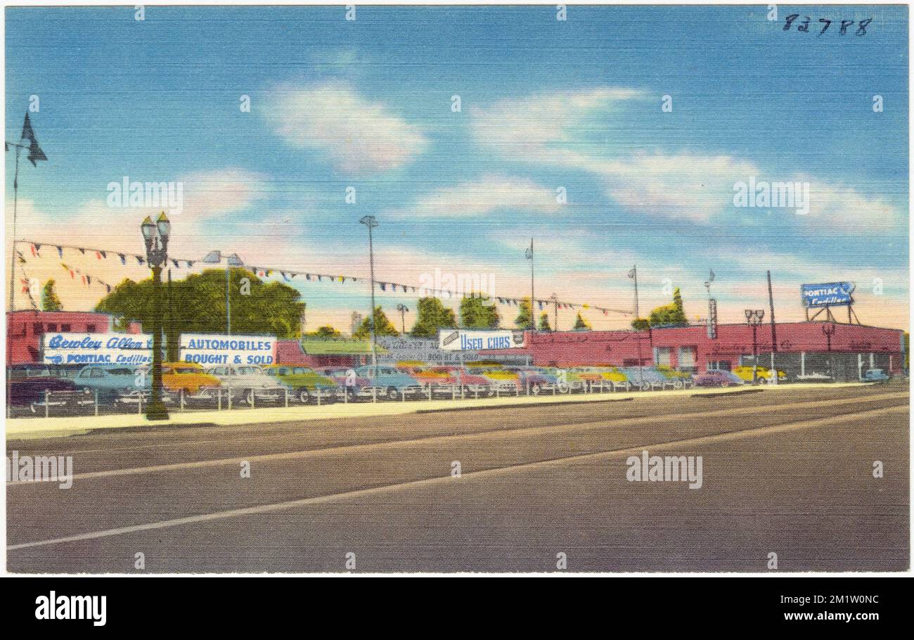 Bewley Allen Co. , Commercial facilities, Tichnor Brothers Collection ...