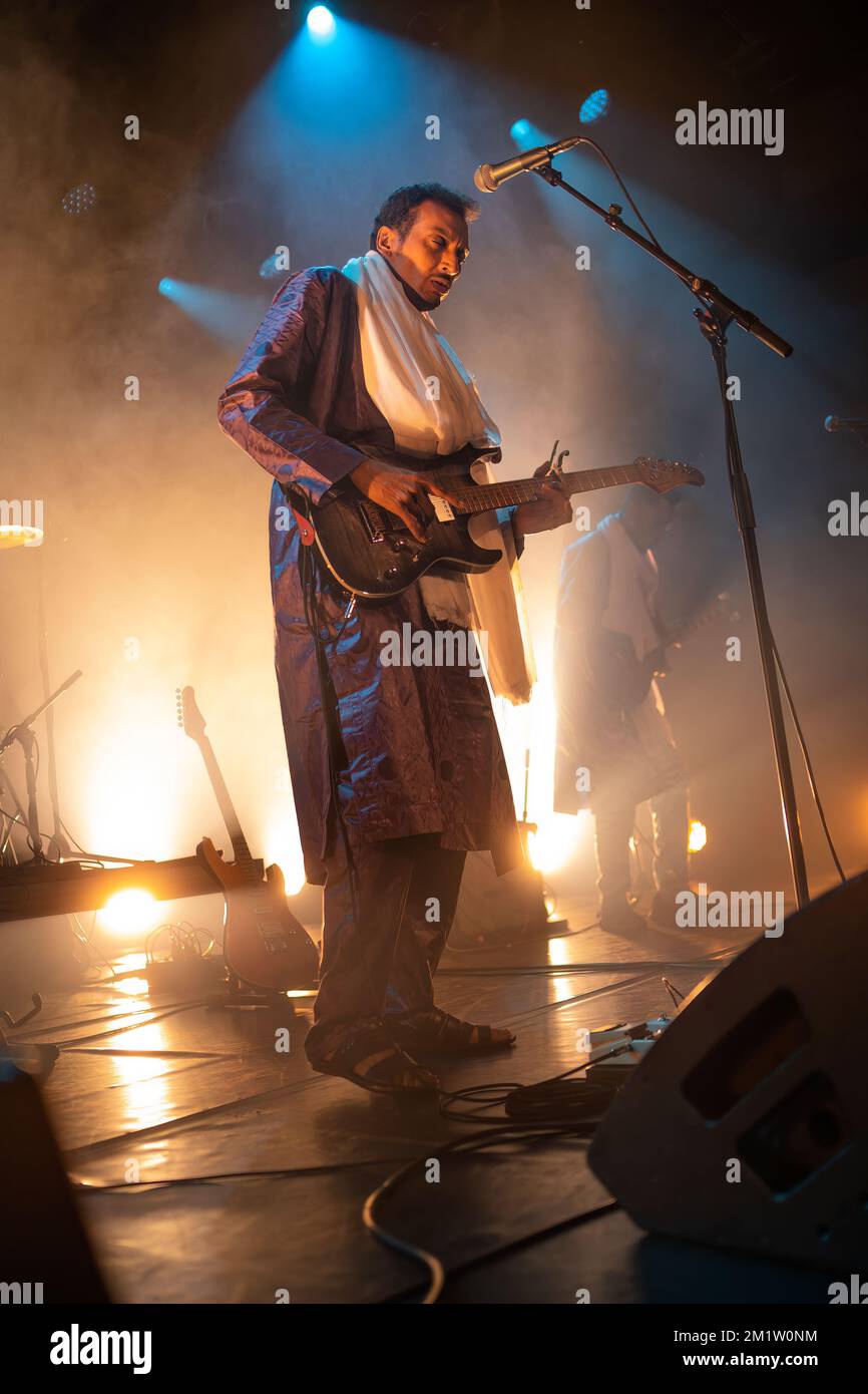 Bergen, Norway. 03rd, November 2022. Tuareg singer, songwriter and ...