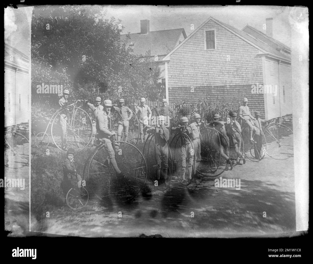 Bicycle group , Bicycles & tricycles, Brockton Public Library Archival ...
