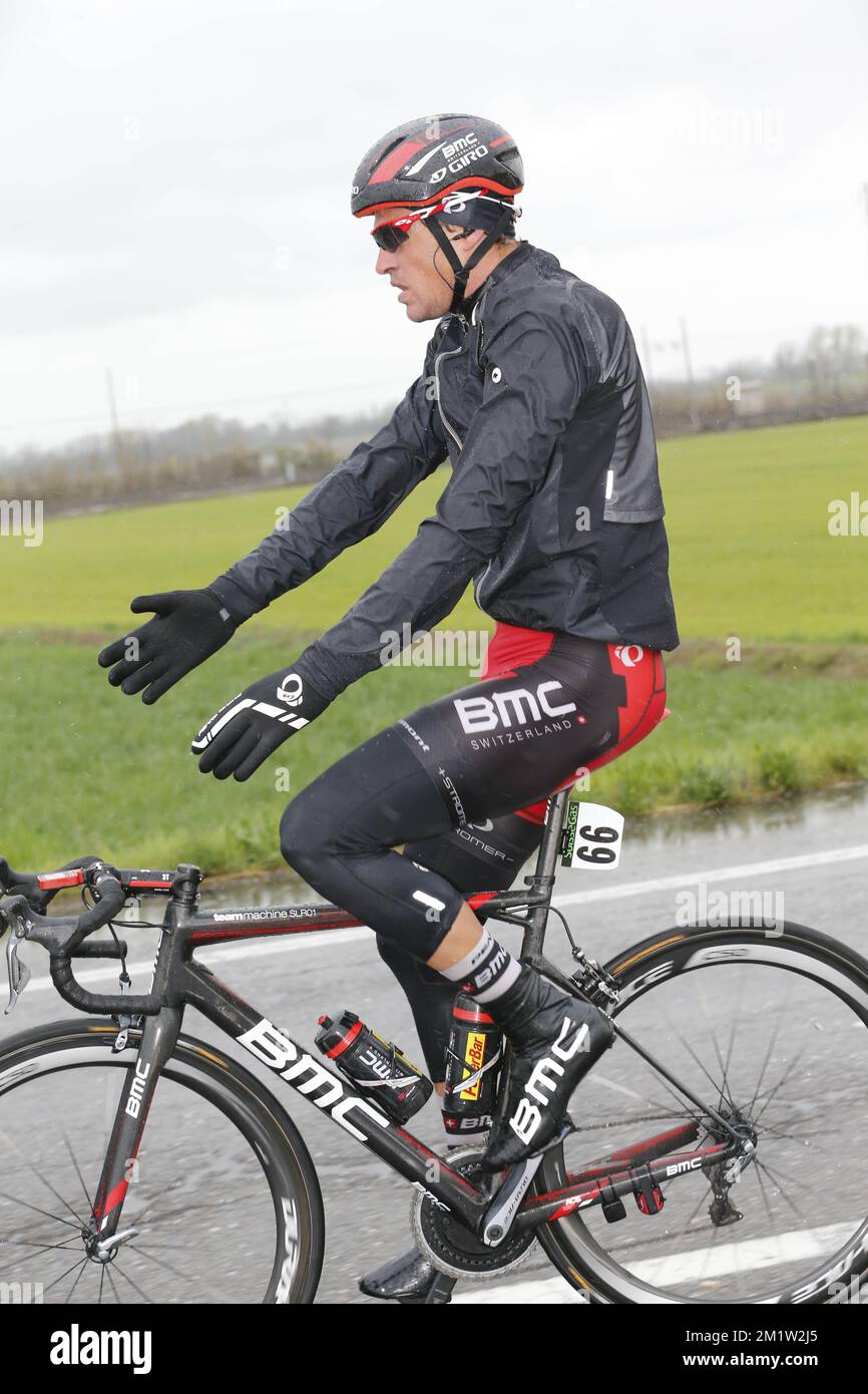 Belgian Greg Van Avermaet of BMC Racing Team pictured in action during ...