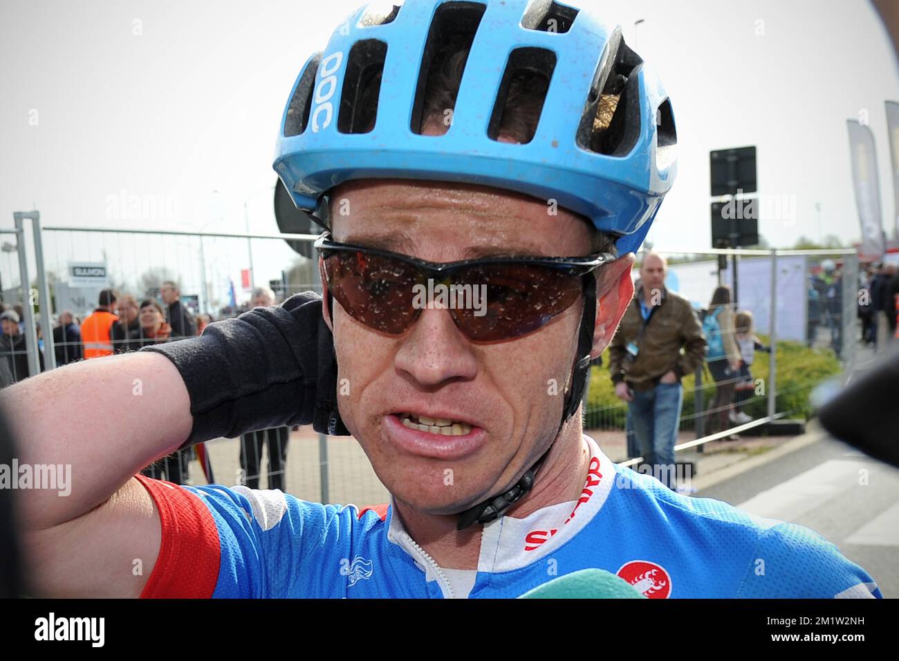 Belgian Nick Nuyens of Team Garmin-Sharp pictured after the 69th ...