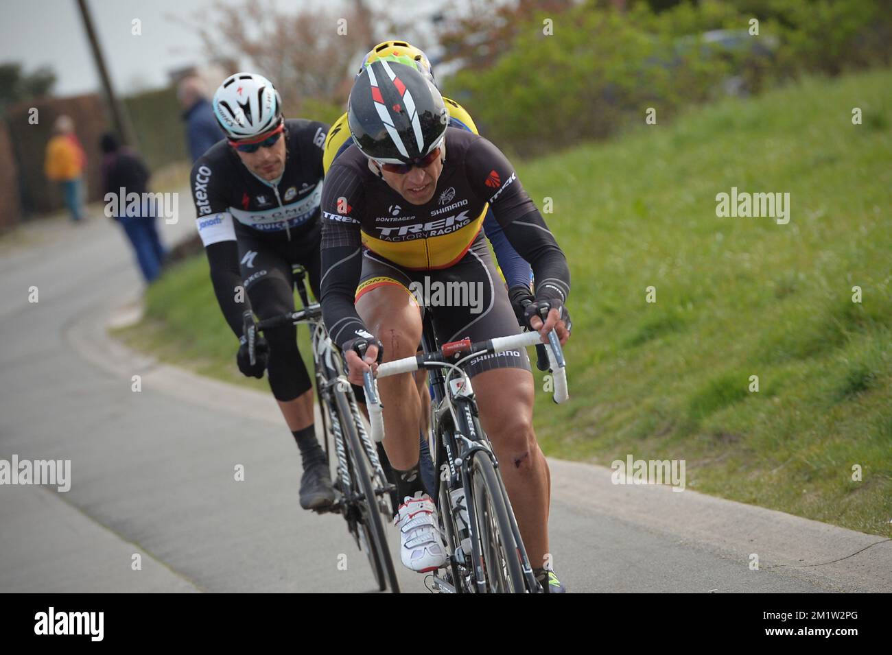 Belgian Gert Steegmans of team Omega Pharma - Quick Step and Belgian ...