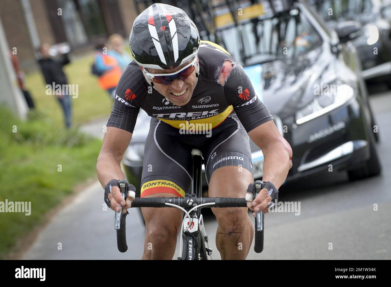Belgian Stijn Devolder of Trek Factory Racing pictured during the ...