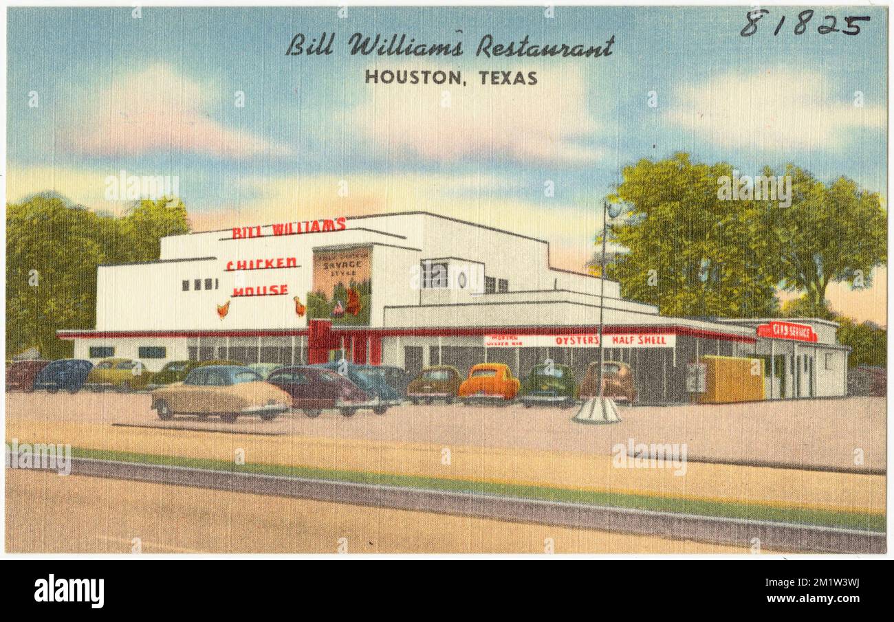 Bill Williams Restaurant, Houston, Texas , Restaurants, Tichnor ...