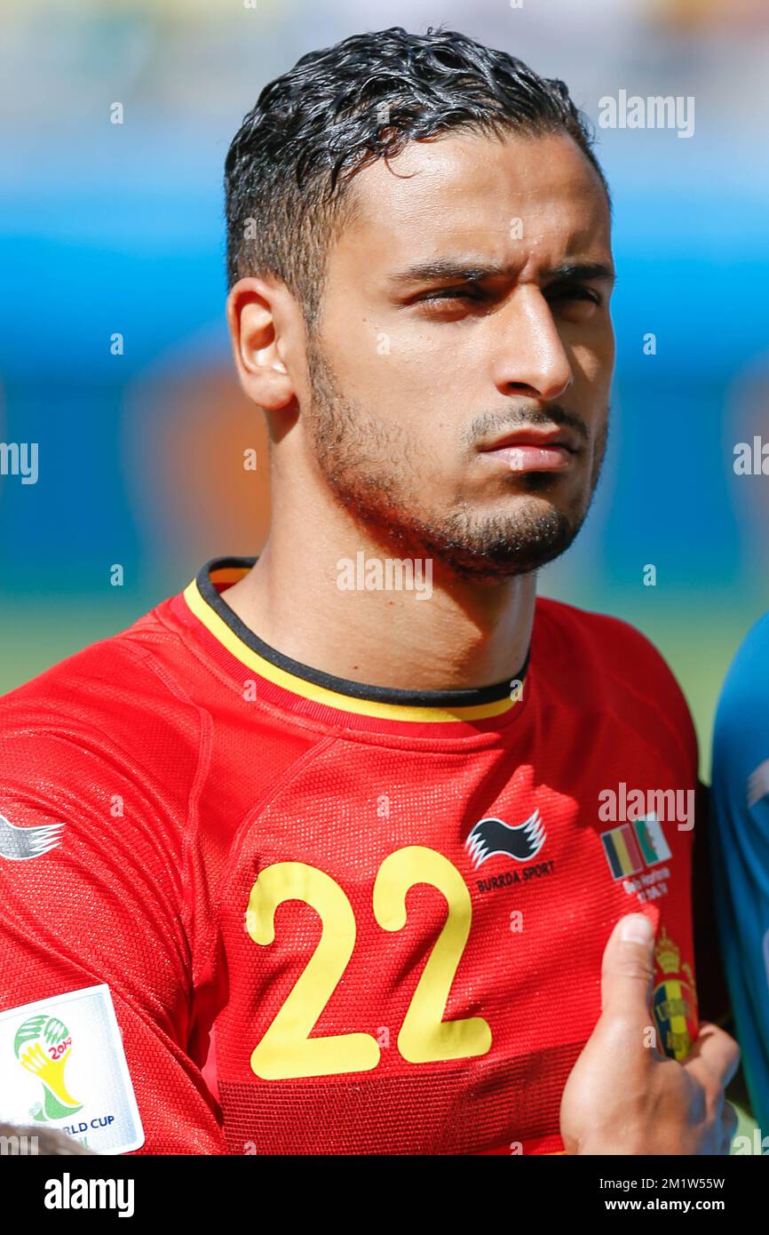 Belgium's Nacer Chadli pictured before a soccer game between Belgian ...