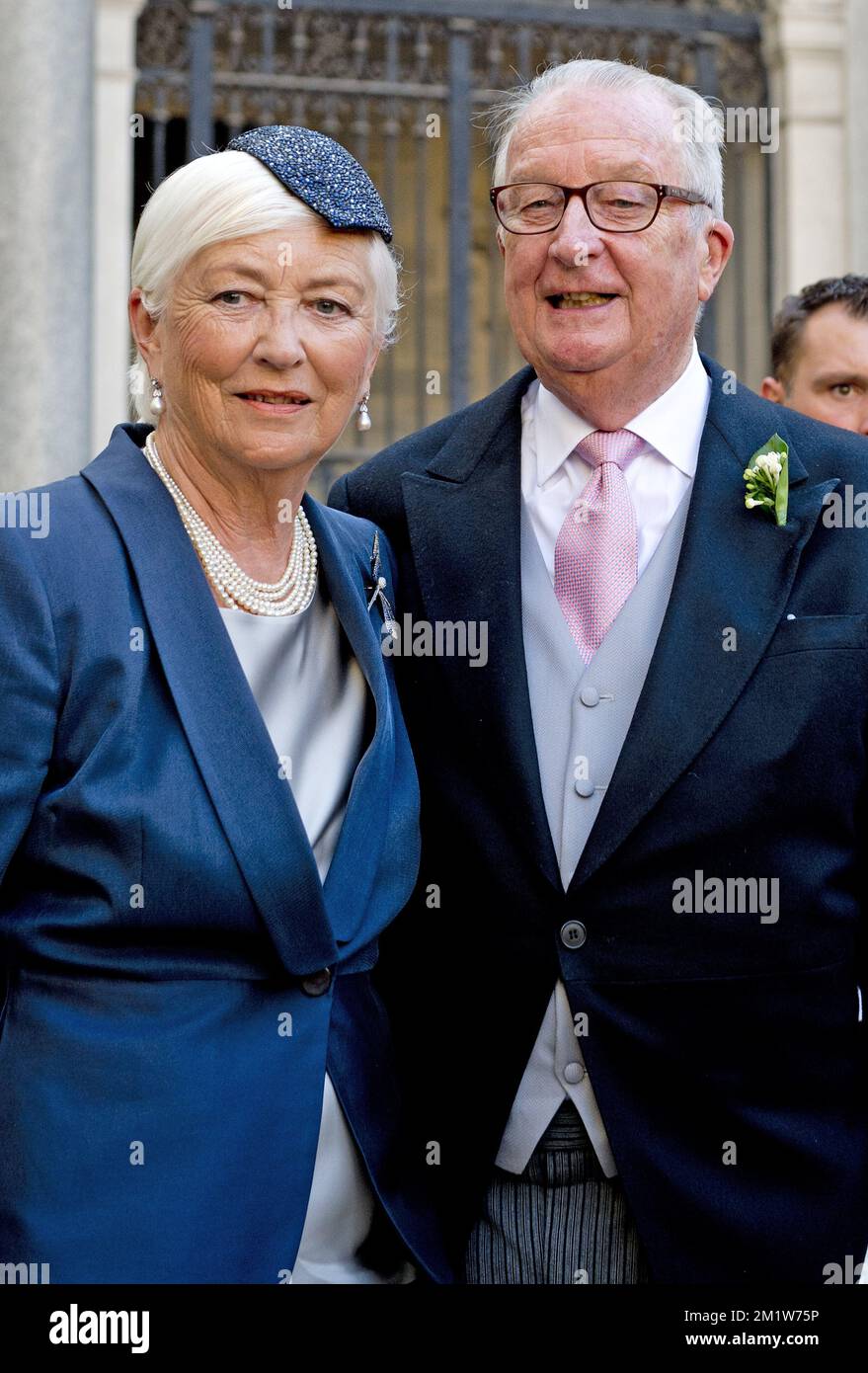 King Albert and Queen Paola. Wedding Royal marriage of Belgium Prince ...