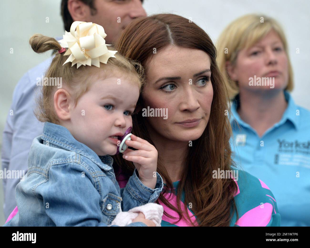 British Mark Cavendish's wife Peta Todd and daughter Delilah Grace ...