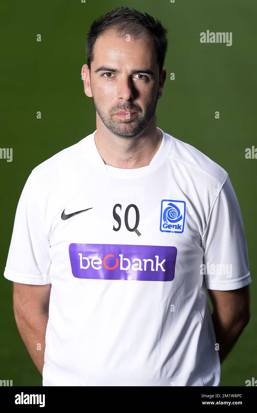 Genk's mental coach Stijn Quanten poses for the photographer during the ...
