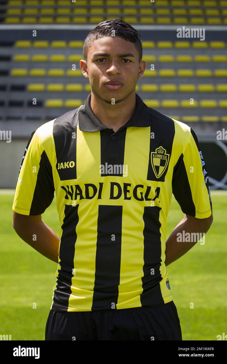 Wanderson 'Wamberto' Maciel Sousa Campos poses for the photographer during the 2014-2015 season ...