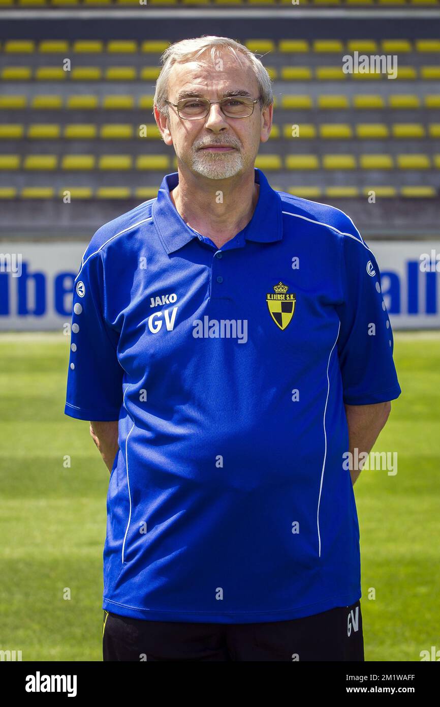 Guido Van Doninck poses for the photographer during the 2014-2015 ...
