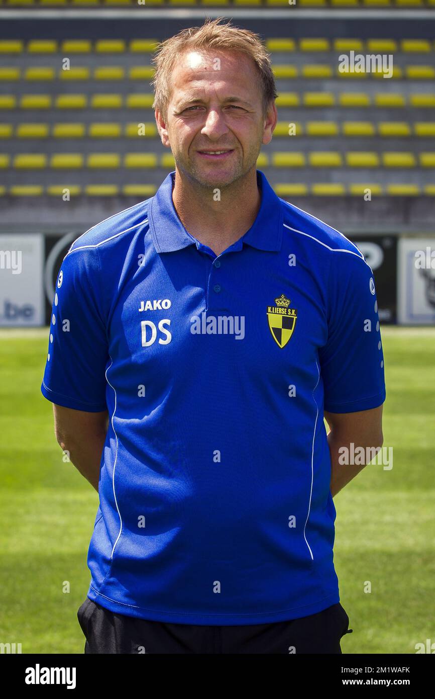 Assistant coach Daniel Simmes poses for the photographer during the ...