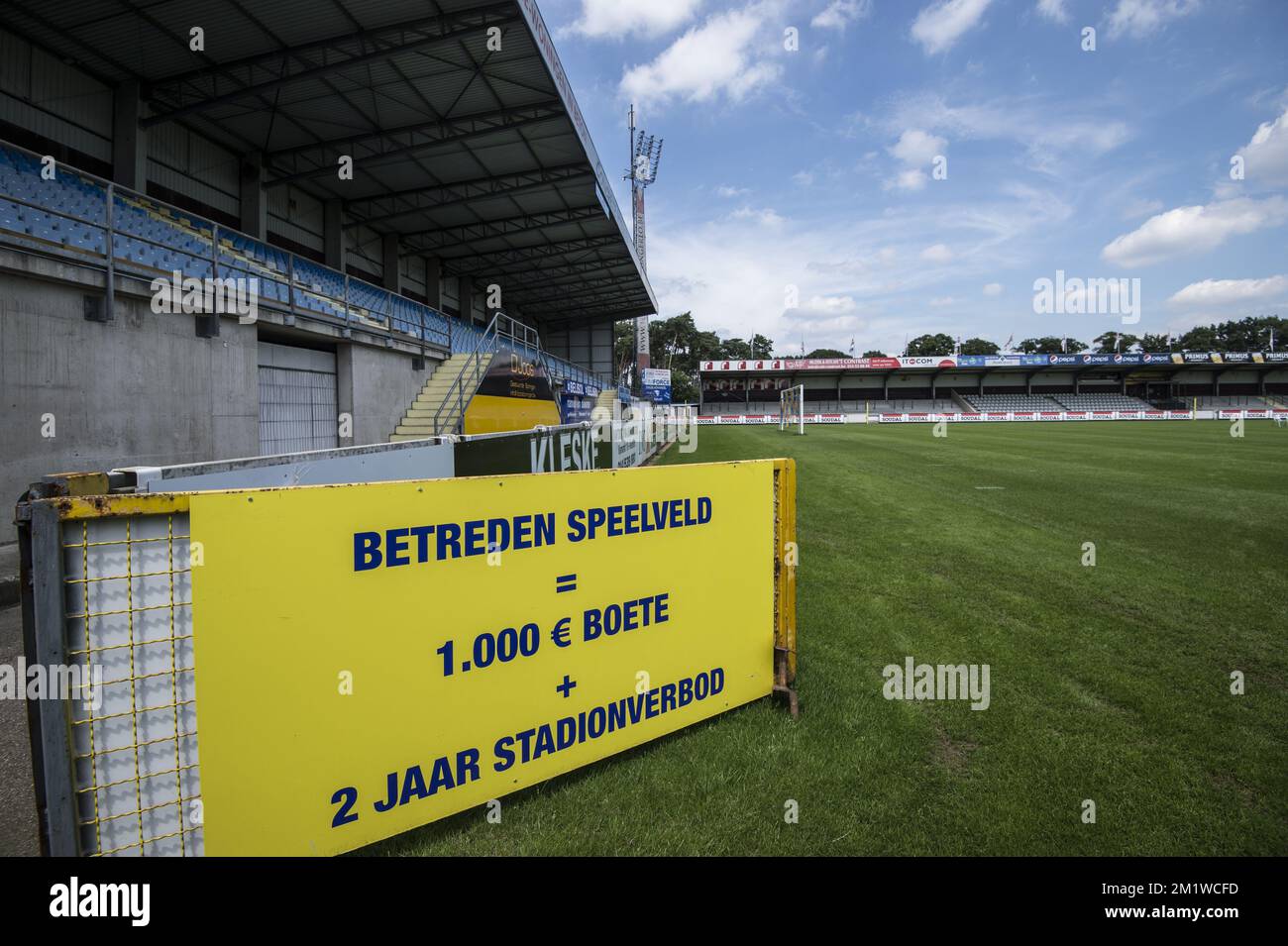 Illustration picture shows the stadium pictured during the 2014-2015 ...