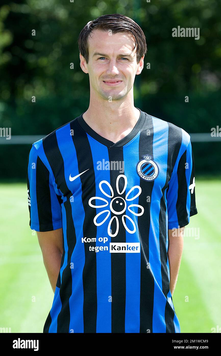 Club's Davy De fauw poses for the photographer during the 2014-2015 ...